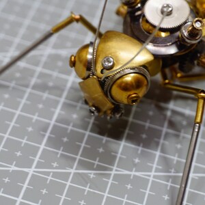 WASP Steampunk/ Iron Bug/ Metal Insect Ver. 2 - Etsy