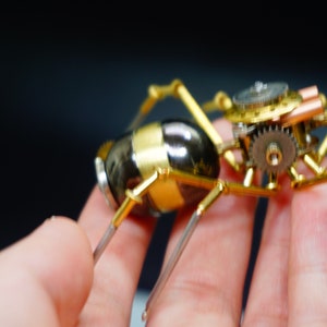 SPIDER - Steampunk/ Iron Bug/ Metal Insect Ver. 2 - Etsy