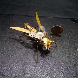 WASP - Steampunk/ Iron Bug/ Metal Insect Ver. 1 - Etsy