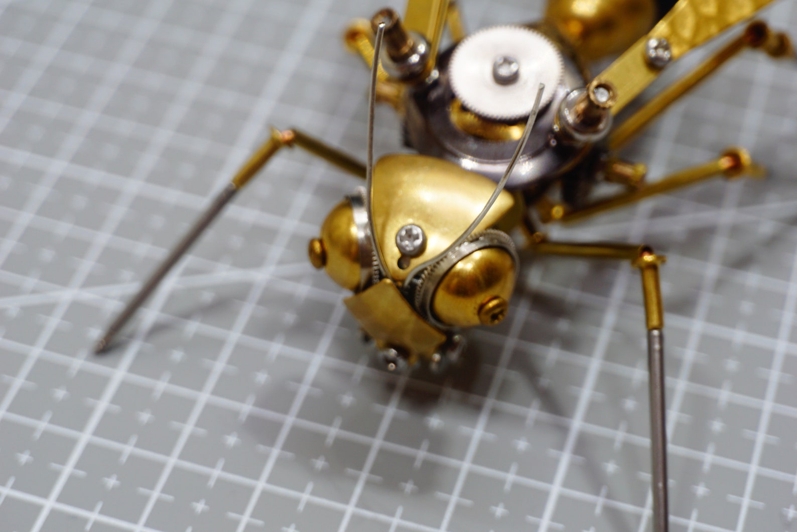 WASP Steampunk/ Iron Bug/ Metal Insect Ver. 2 - Etsy