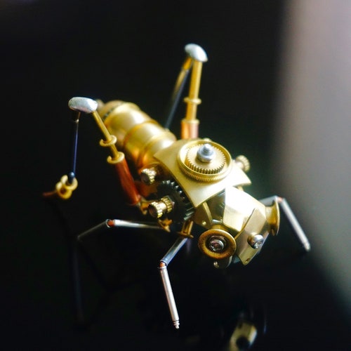WASP Steampunk/ Iron Bug/ Metal Insect Ver. 2 - Etsy