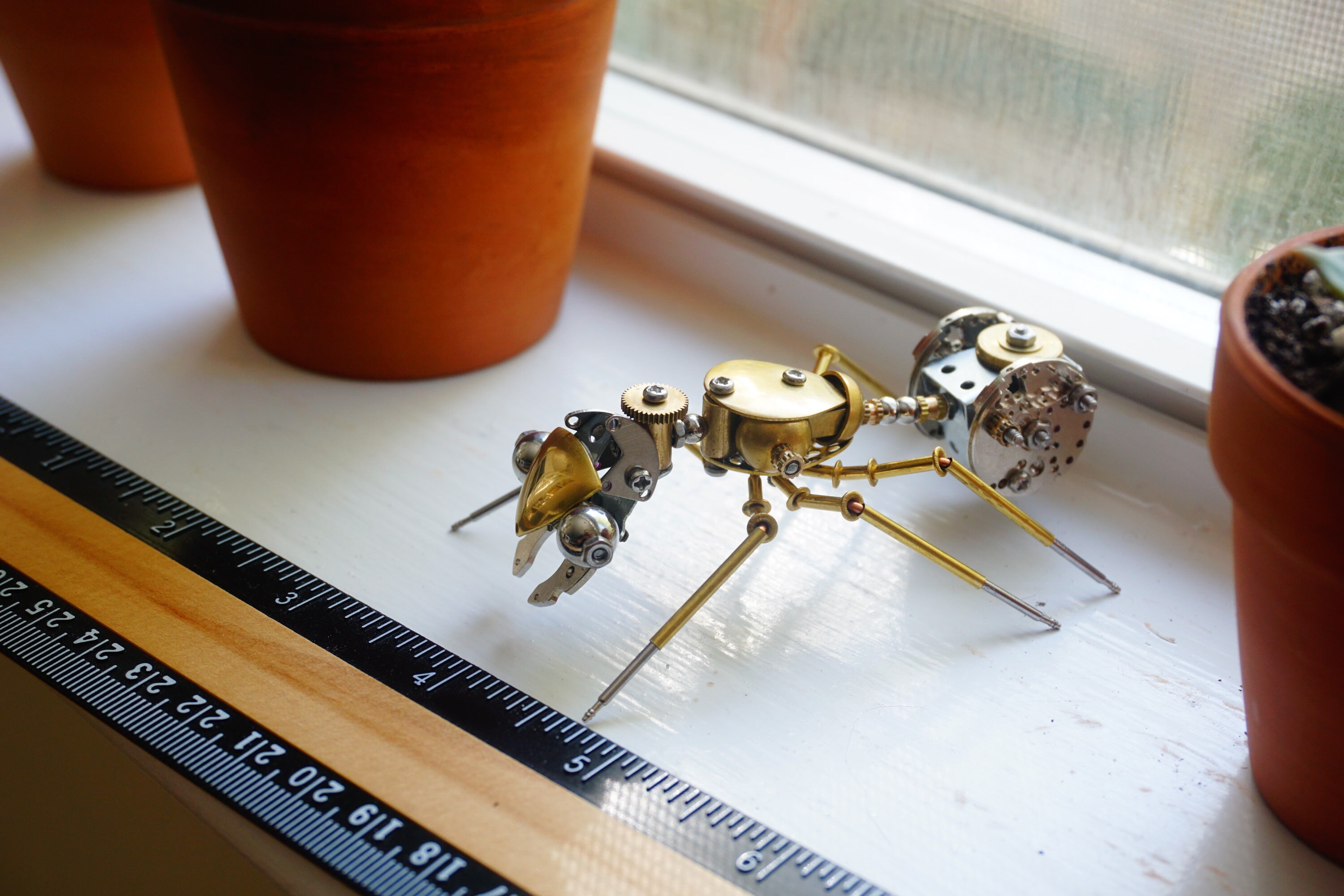 ANT Steampunk/ Iron Bug/ Metal Insect Ver.1 | Etsy