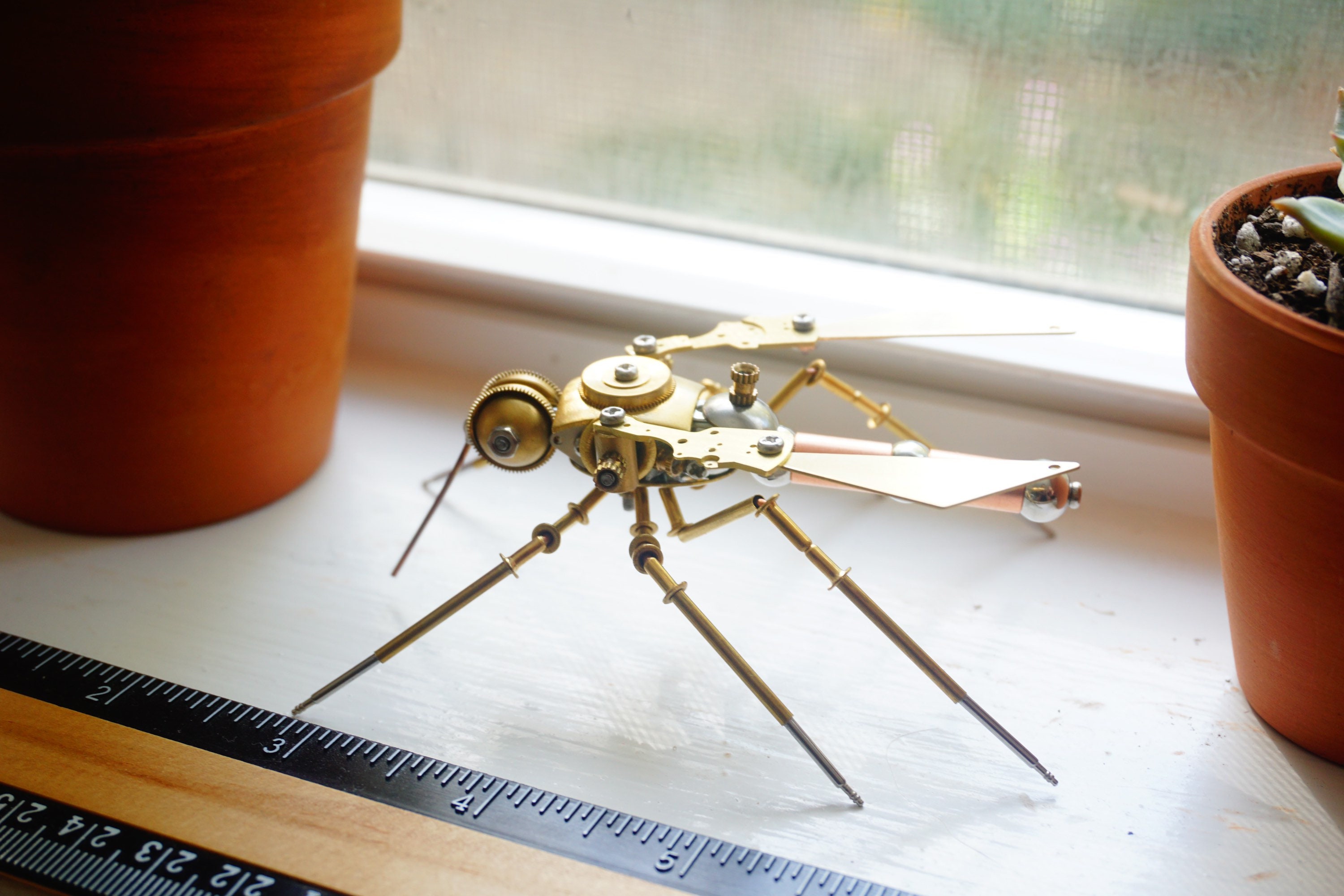 MOSQUITO Iron Insects/ Metal Bug | Etsy