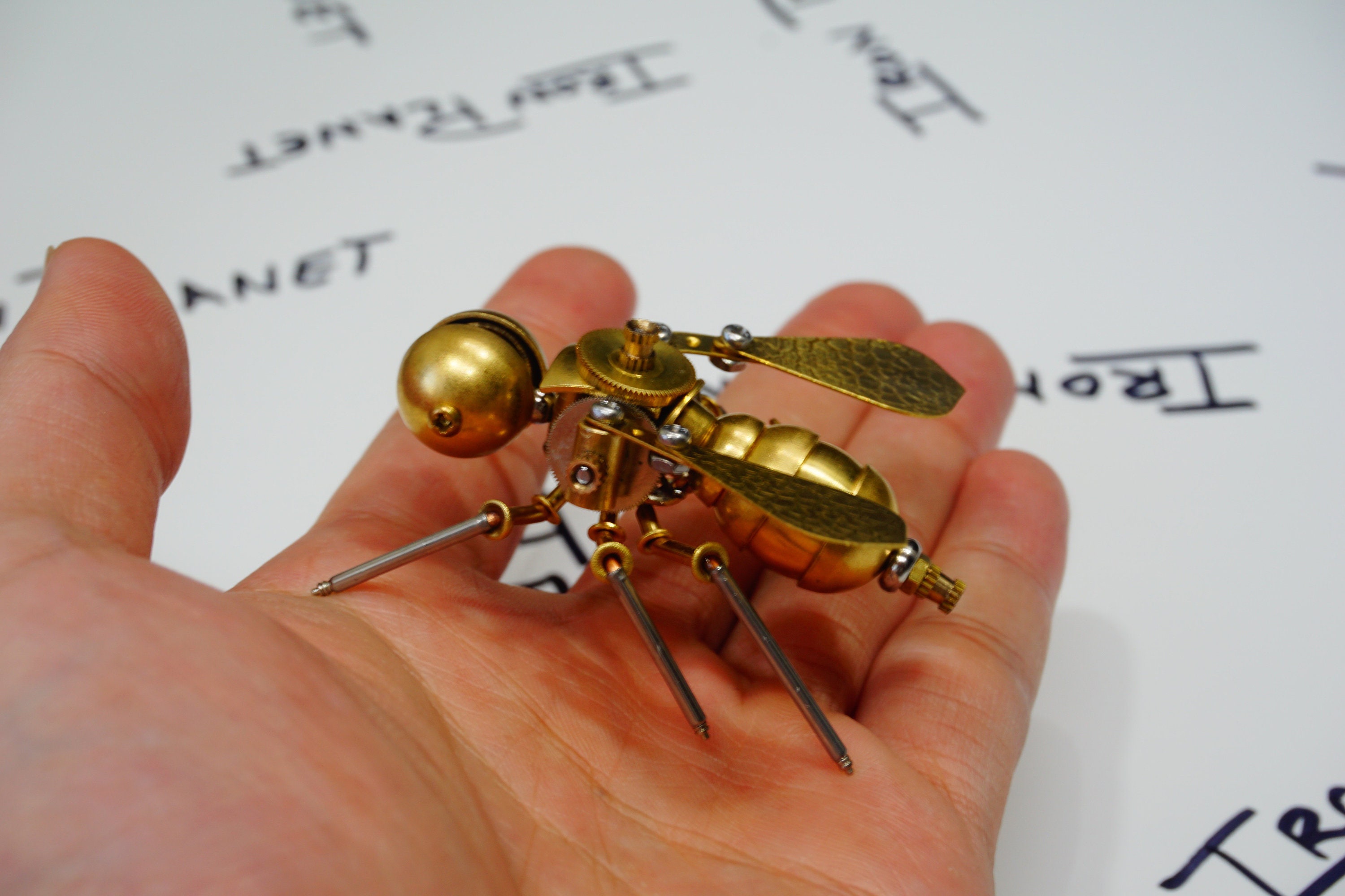 BUMBLE BEE Steampunk/ Iron Bug/ Metal Insect | Etsy