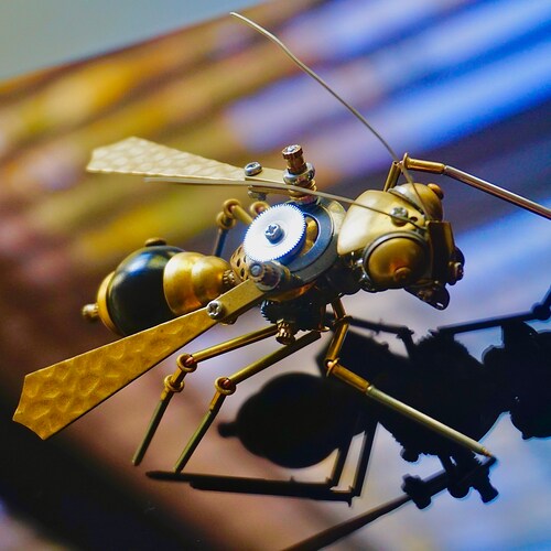 ANT Steampunk/ Iron Bug/ Metal Insect Ver. 2 - Etsy