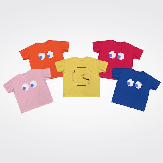 Toddler Mr. Pacman Group Costume Halloween T-shirt Family - Etsy
