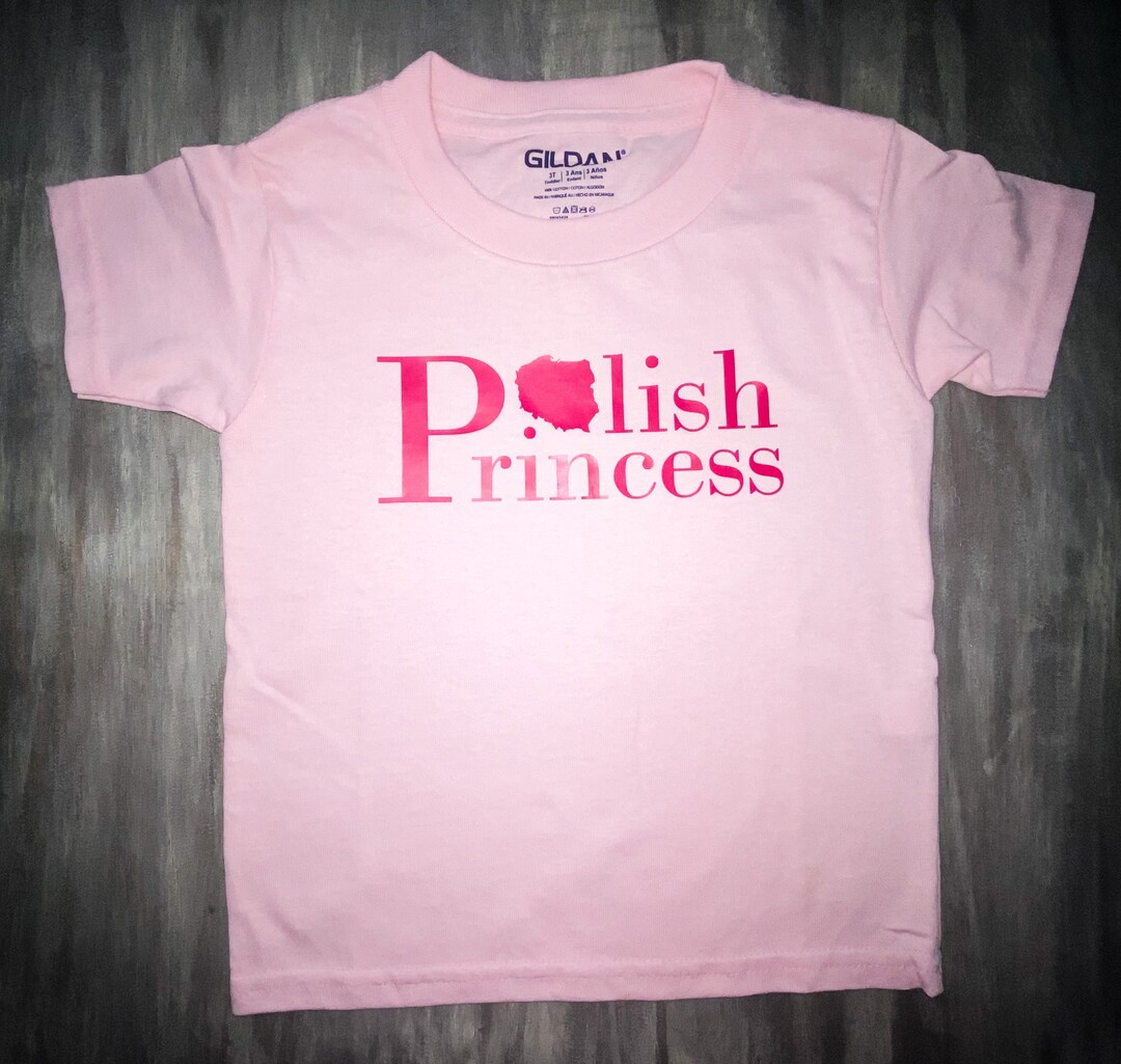 Toddler T-shirt: Polish Princes, Polska, Poland, Polish - Etsy