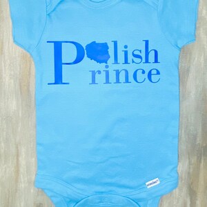 Baby Onesie: Polish Prince, Polska, Poland, Polish - Etsy