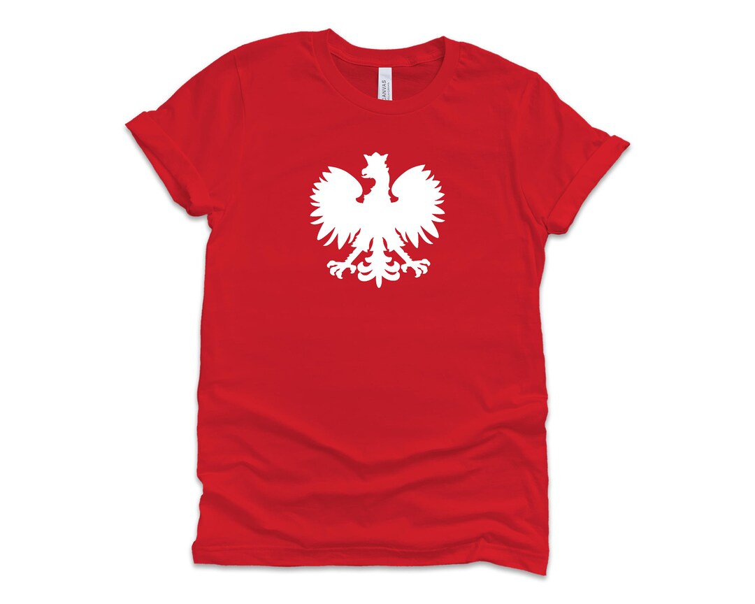 Adult T-shirt: Eagle (orzel), Polska, Poland, Polish - Etsy
