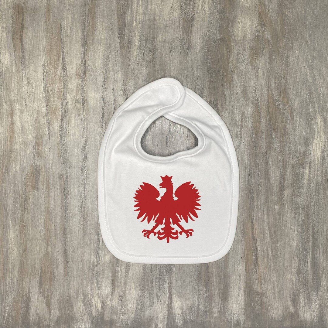 Baby Bib: Eagle (orzel), Polish Prince, Polish Princess, Folk Heart ...