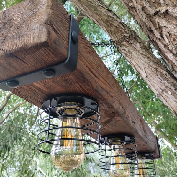 Rustic Chandelier - Etsy