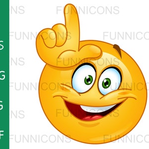 ai eps png jpg and pdf files included Clipart cartoon of an emoji ...