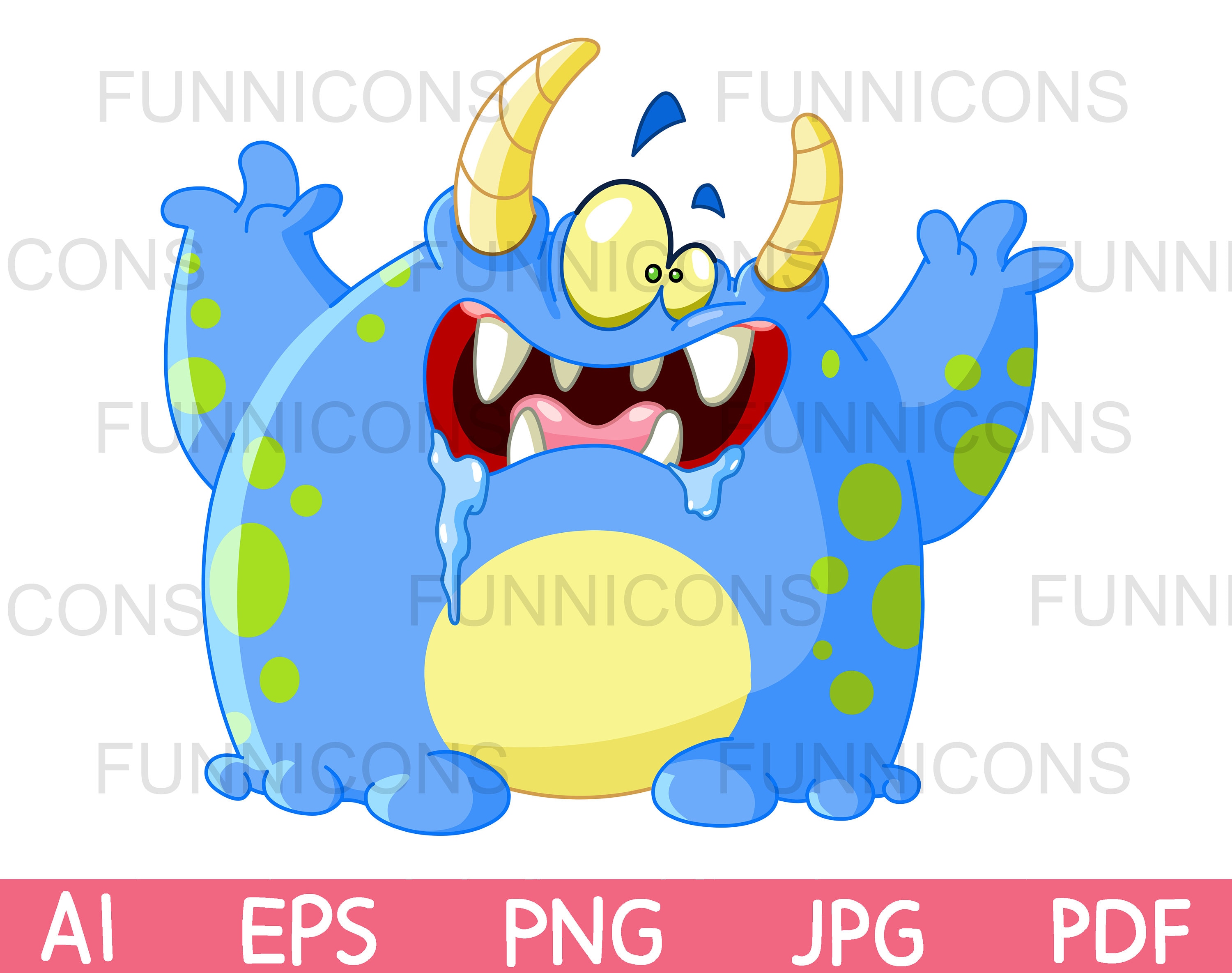 Monster Arms Clip Art