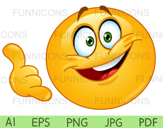 Smiley Shout Out Clip Art