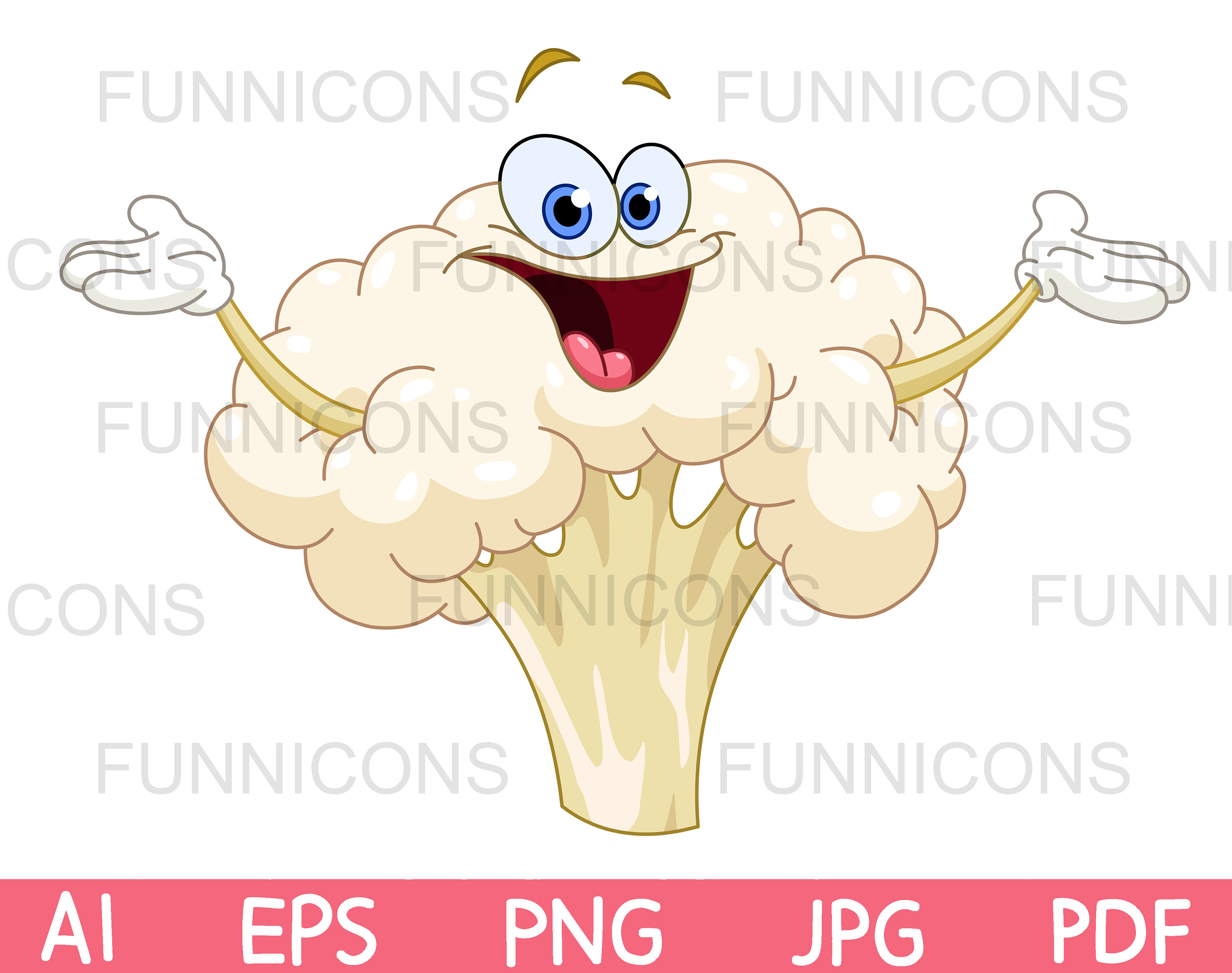 Cauliflower Clipart