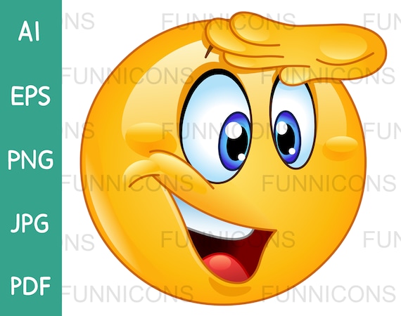 Gekke Smileygezichten Clipart