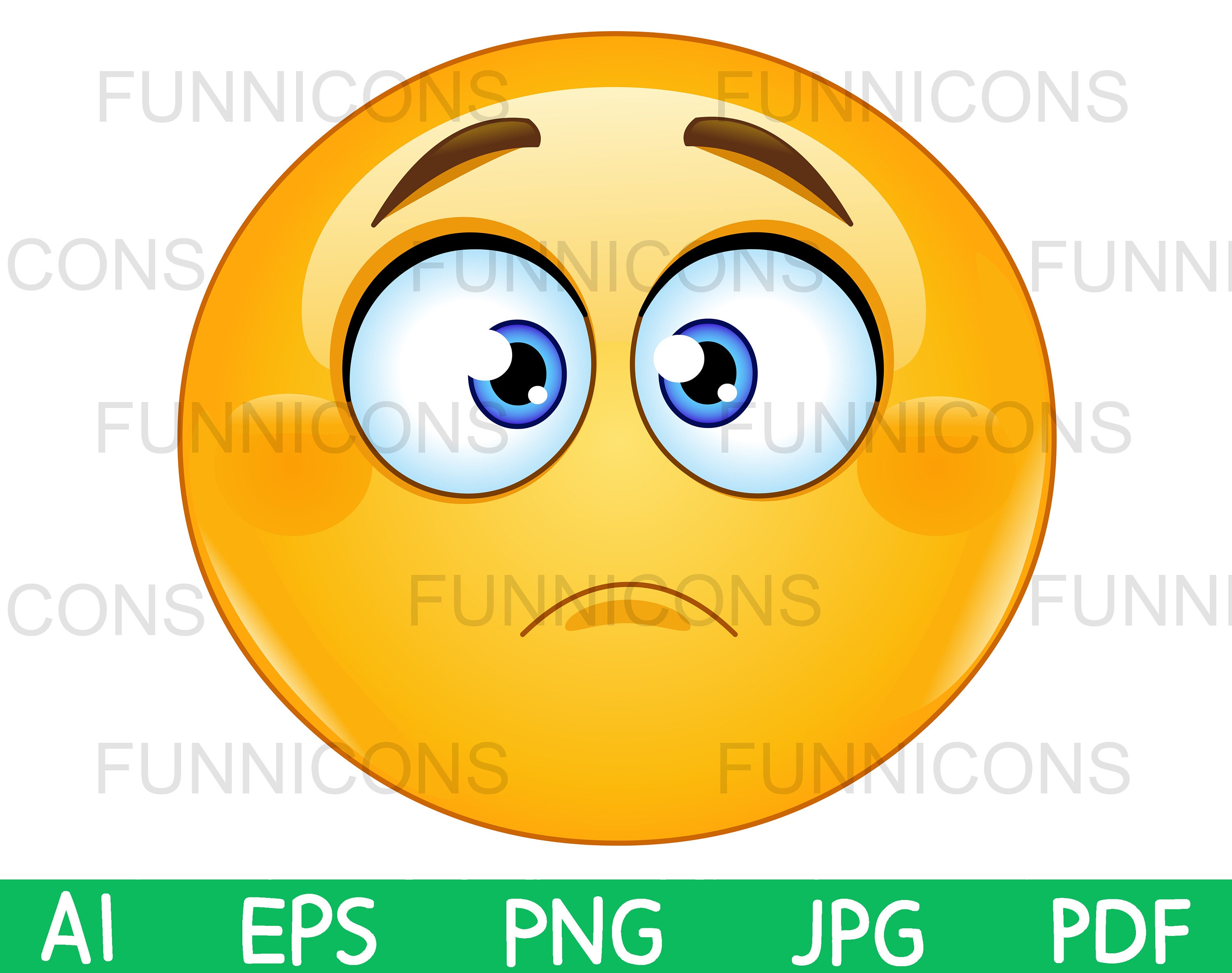 Sad Smiley Faces Cartoon