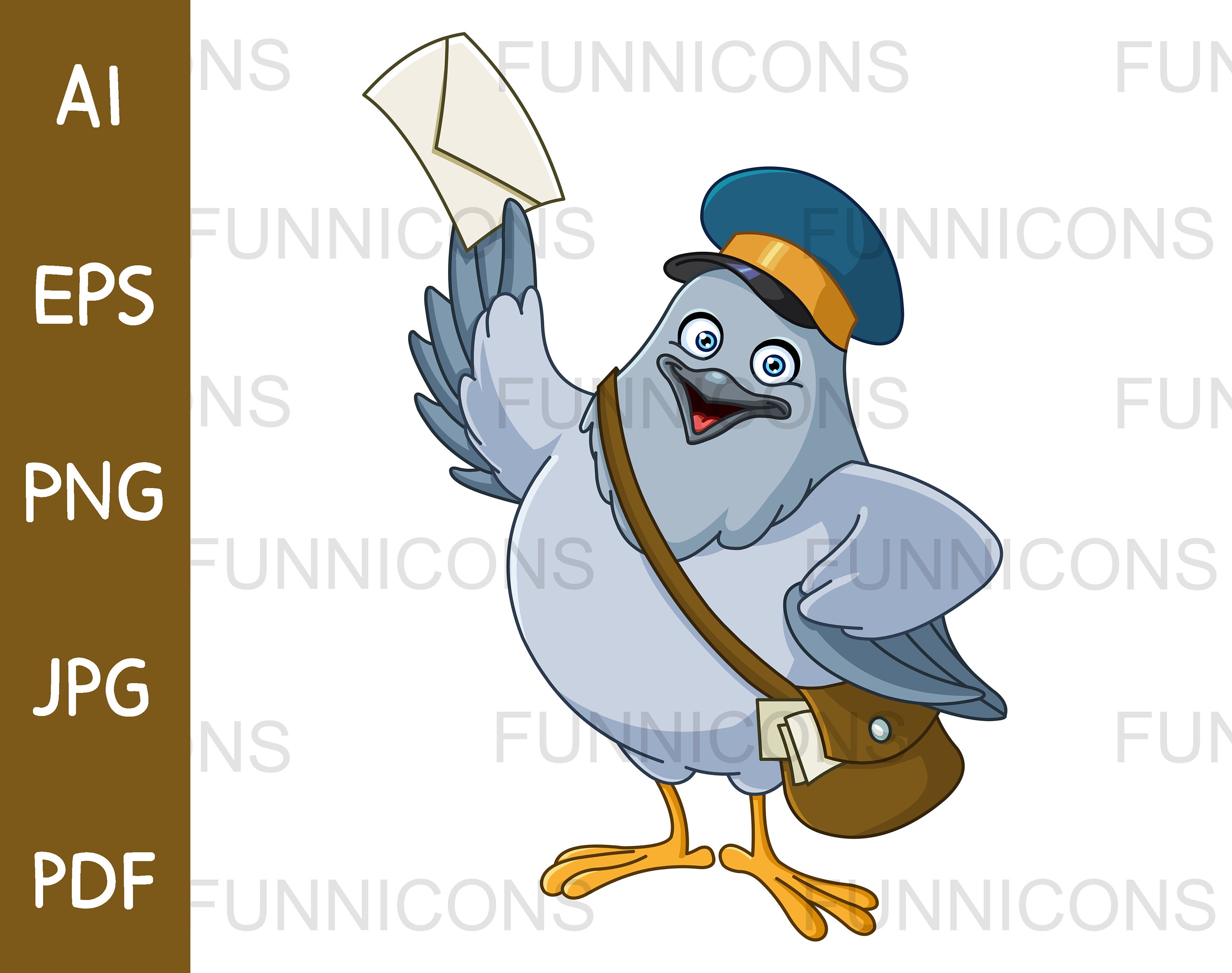 Carrier Pigeon Animated