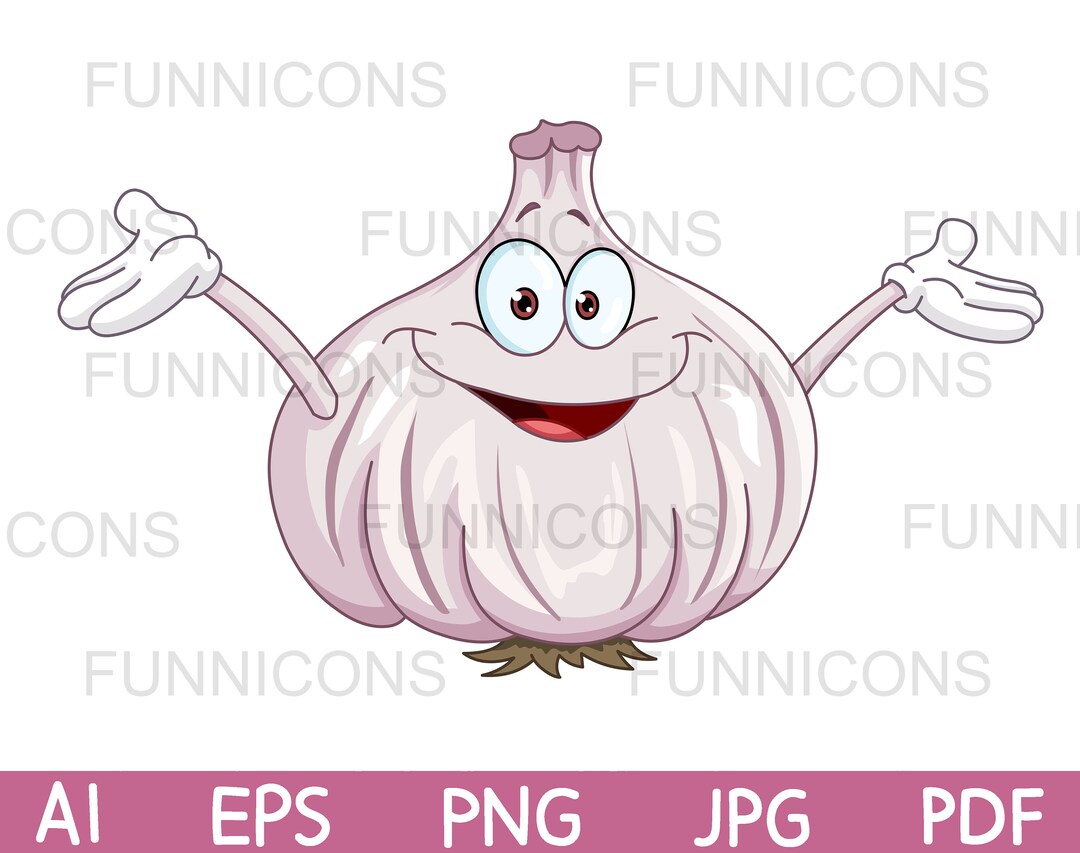 Garlic Cartoon Images