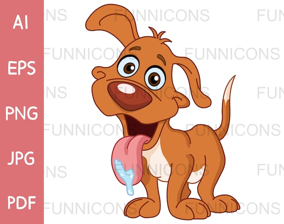Dog Tongue Clipart