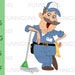 Clipart Cartoon of a Tip Toeing Thief Burglar Robber With Bag Pointing ...