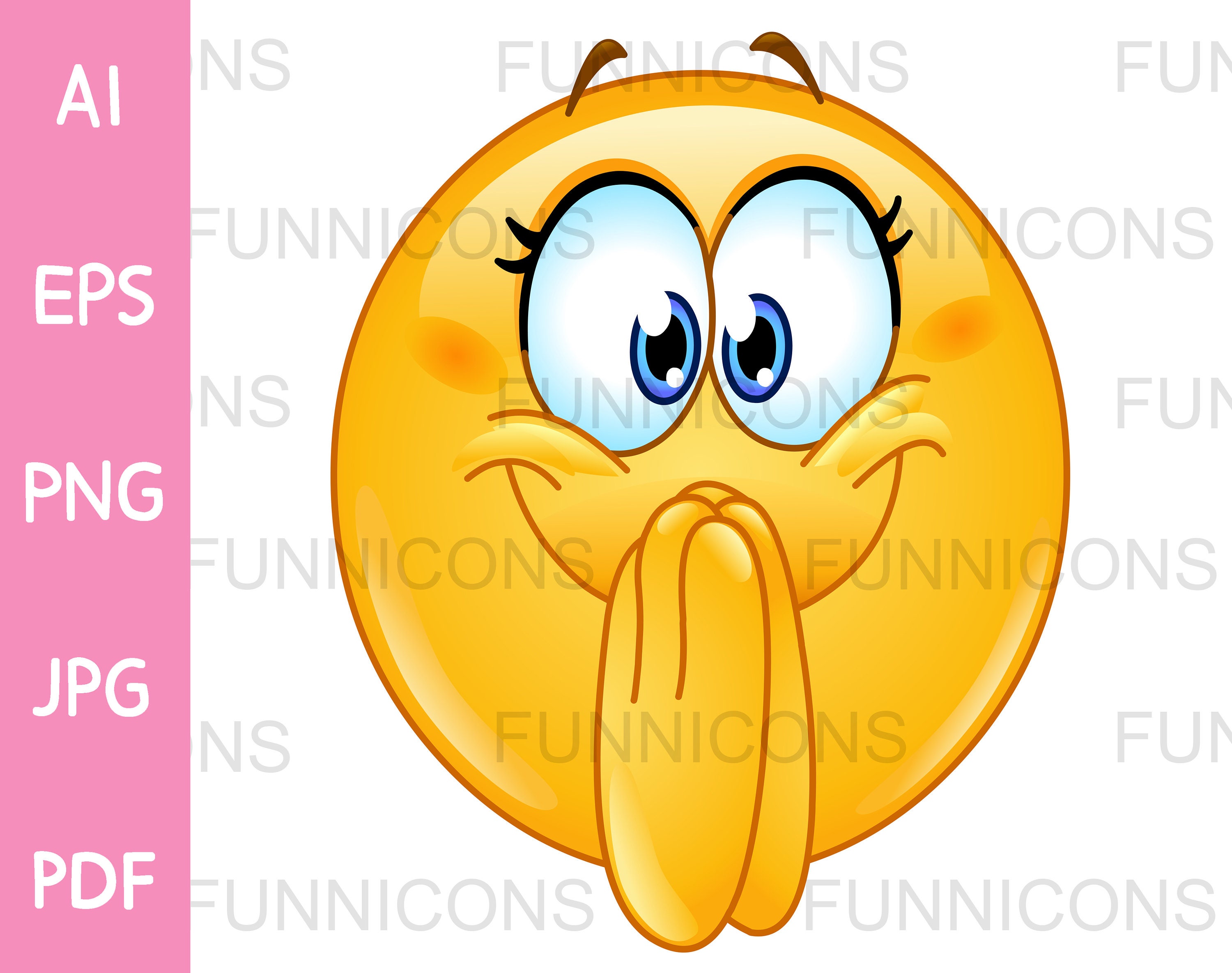 Excited Face Clip Art