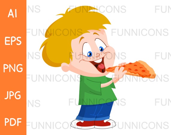 Hungry Boy Cartoon