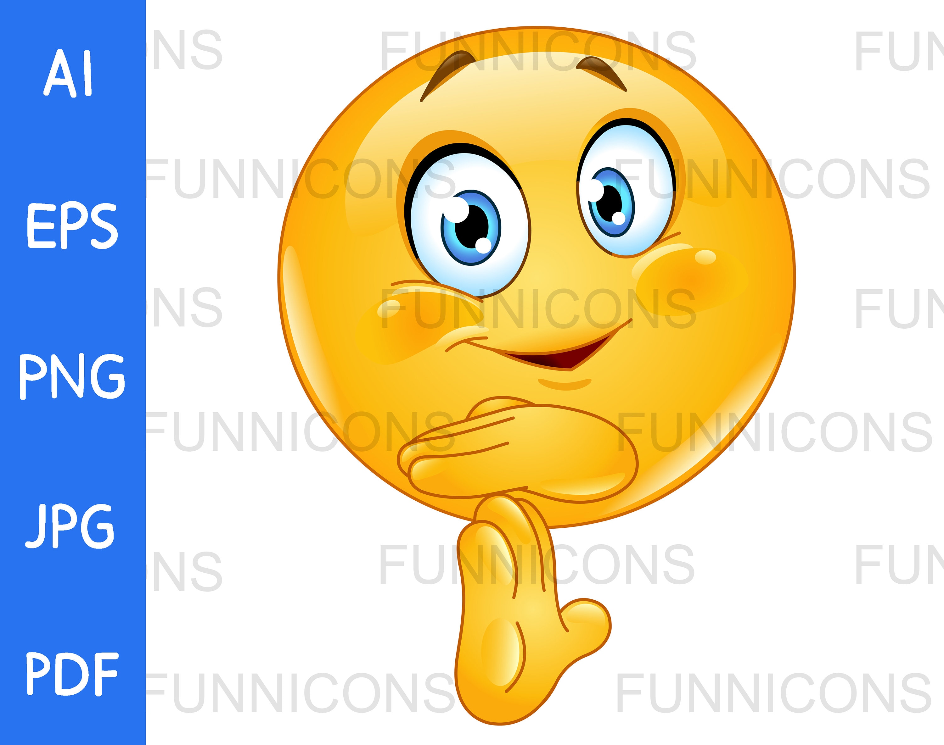 Emoticono De Espera Animado Emoticono Cabeza Dibujos Animados Espera