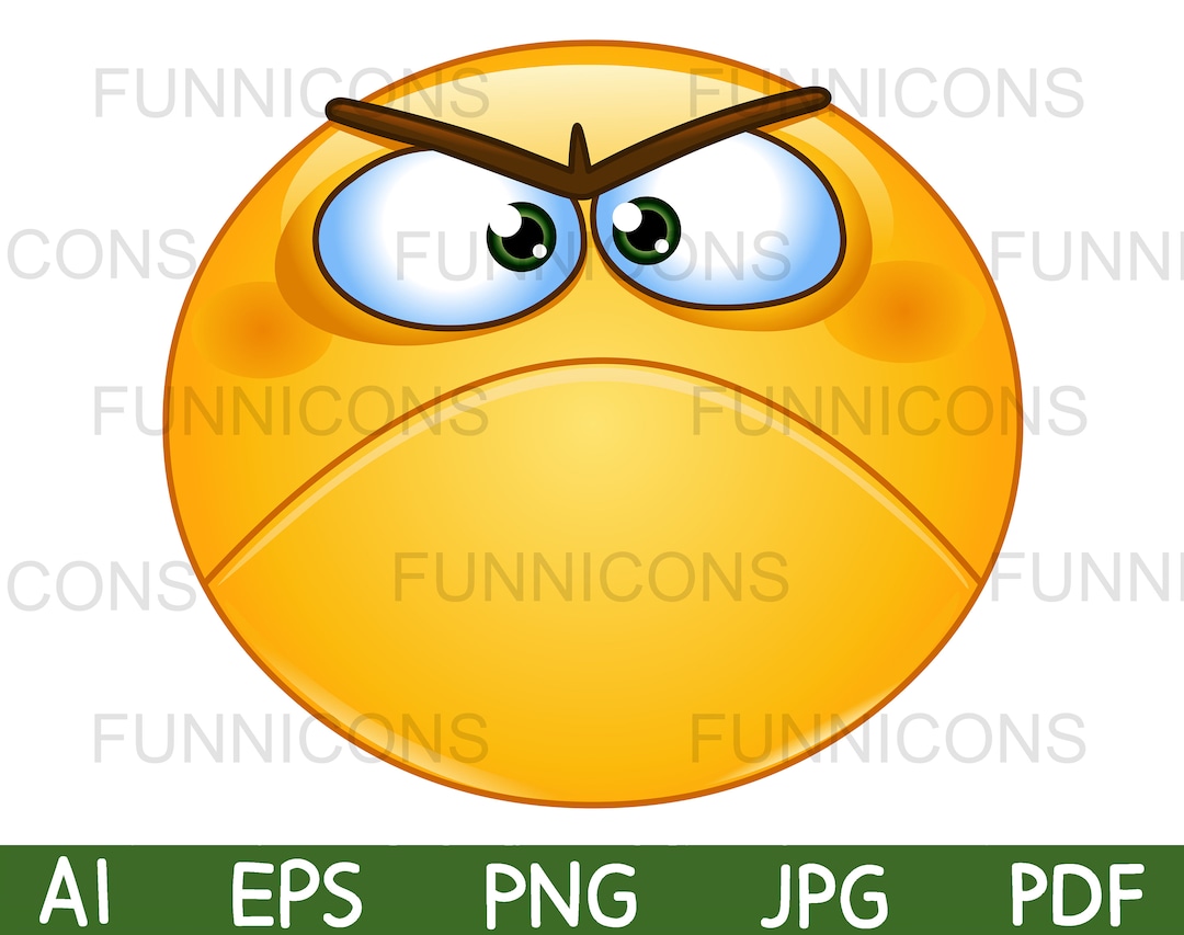 Angry Smiley Face Animation