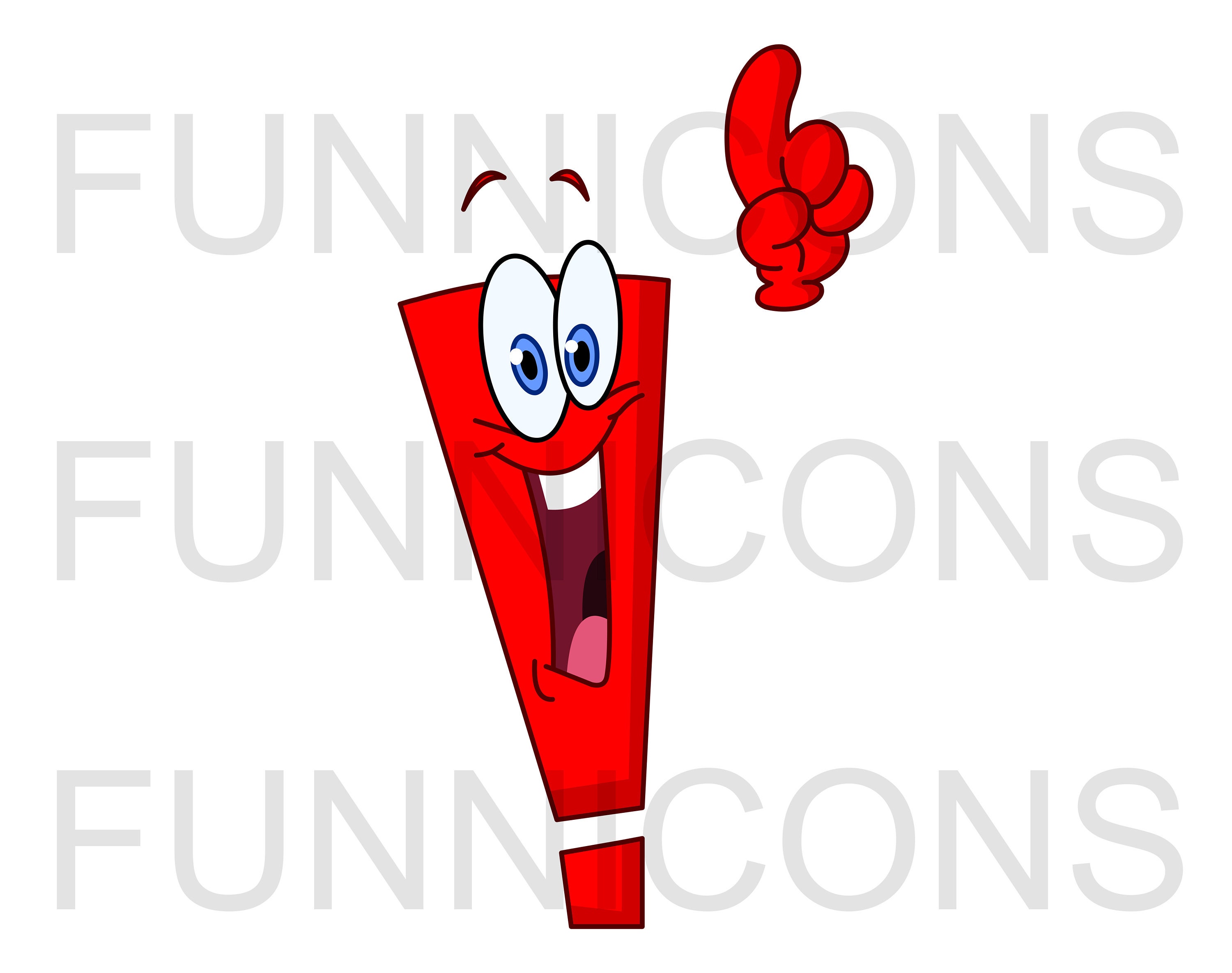 Clipart Cartoon of Question Mark and Exclamation Point Characters, Ai ...