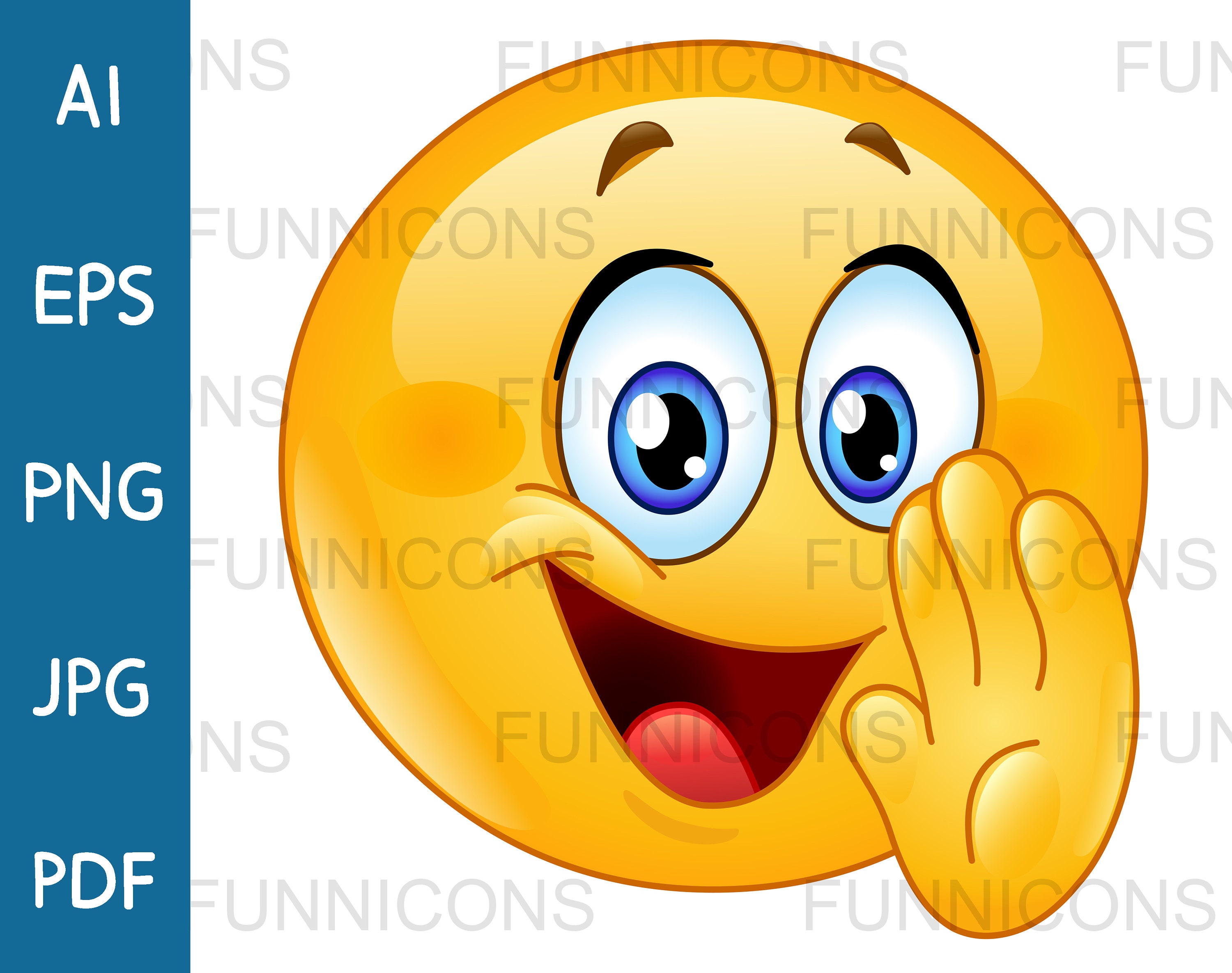 Telling A Secret Cartoon