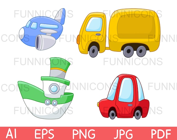 Auto Carrier Ship Clip Art
