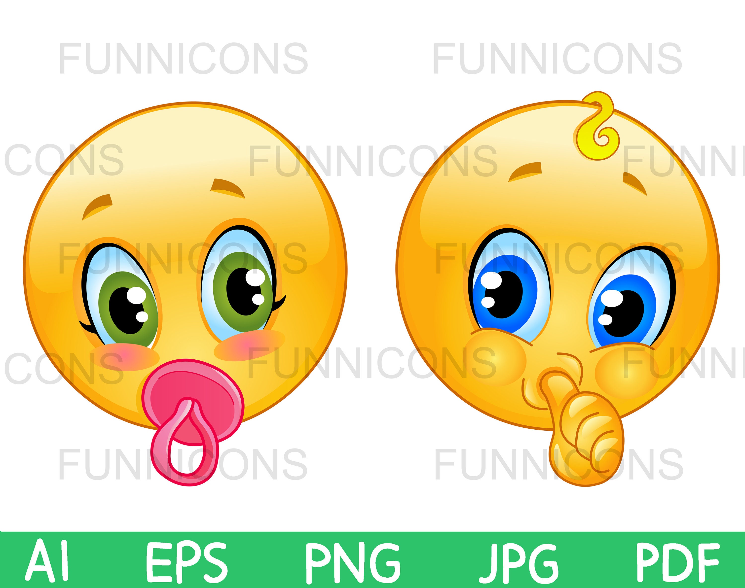 Baby Girl Smiley Face