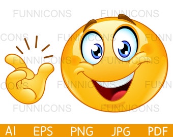 Clipart Cartoon of Emoji Emoticon Baseball Batter Batting or - Etsy Israel
