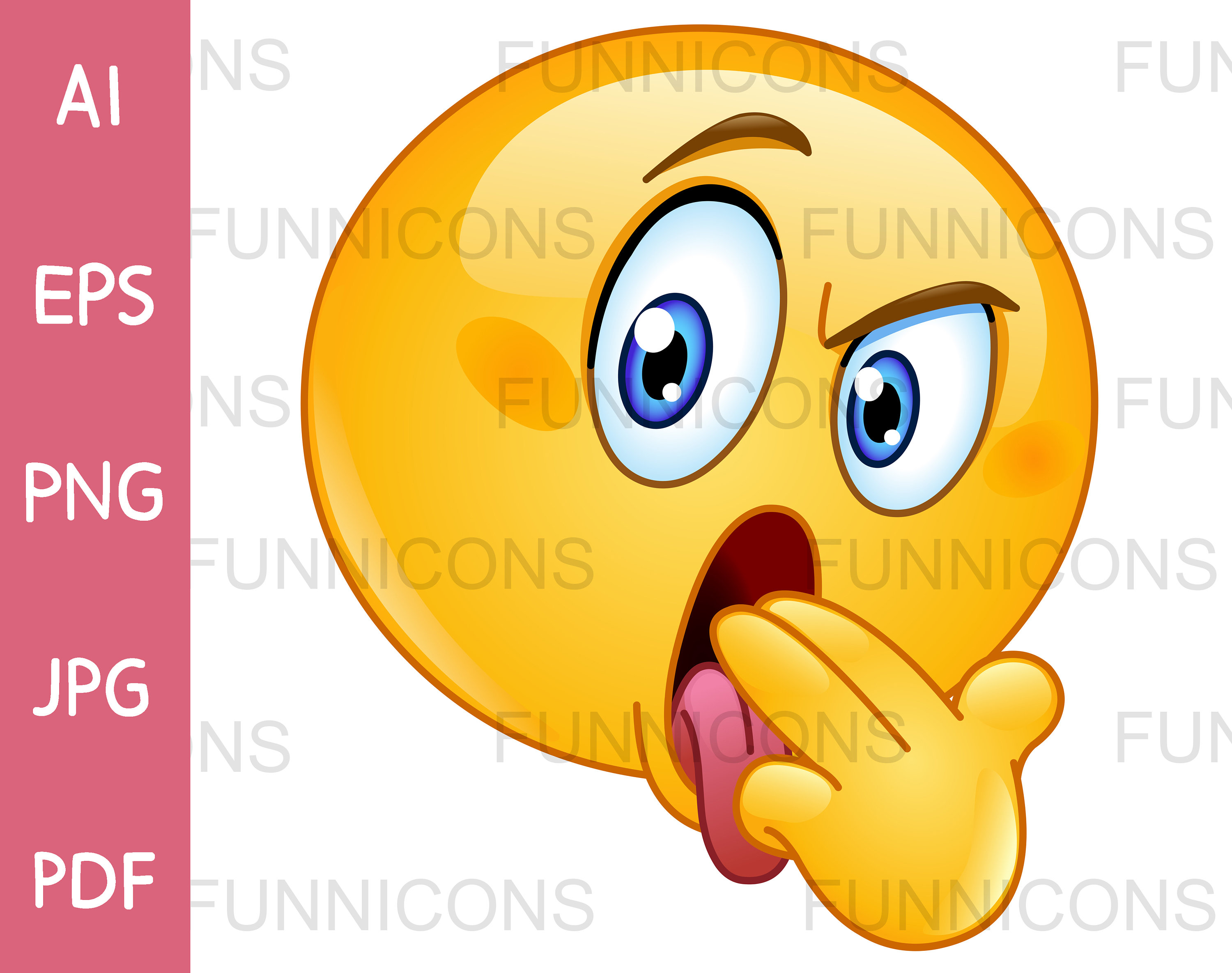 Emoticono De Disgusto