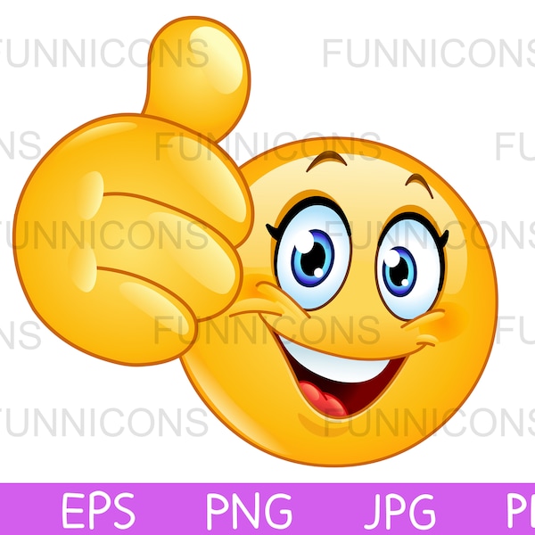 Lustiges daumen symbol - Etsy.de