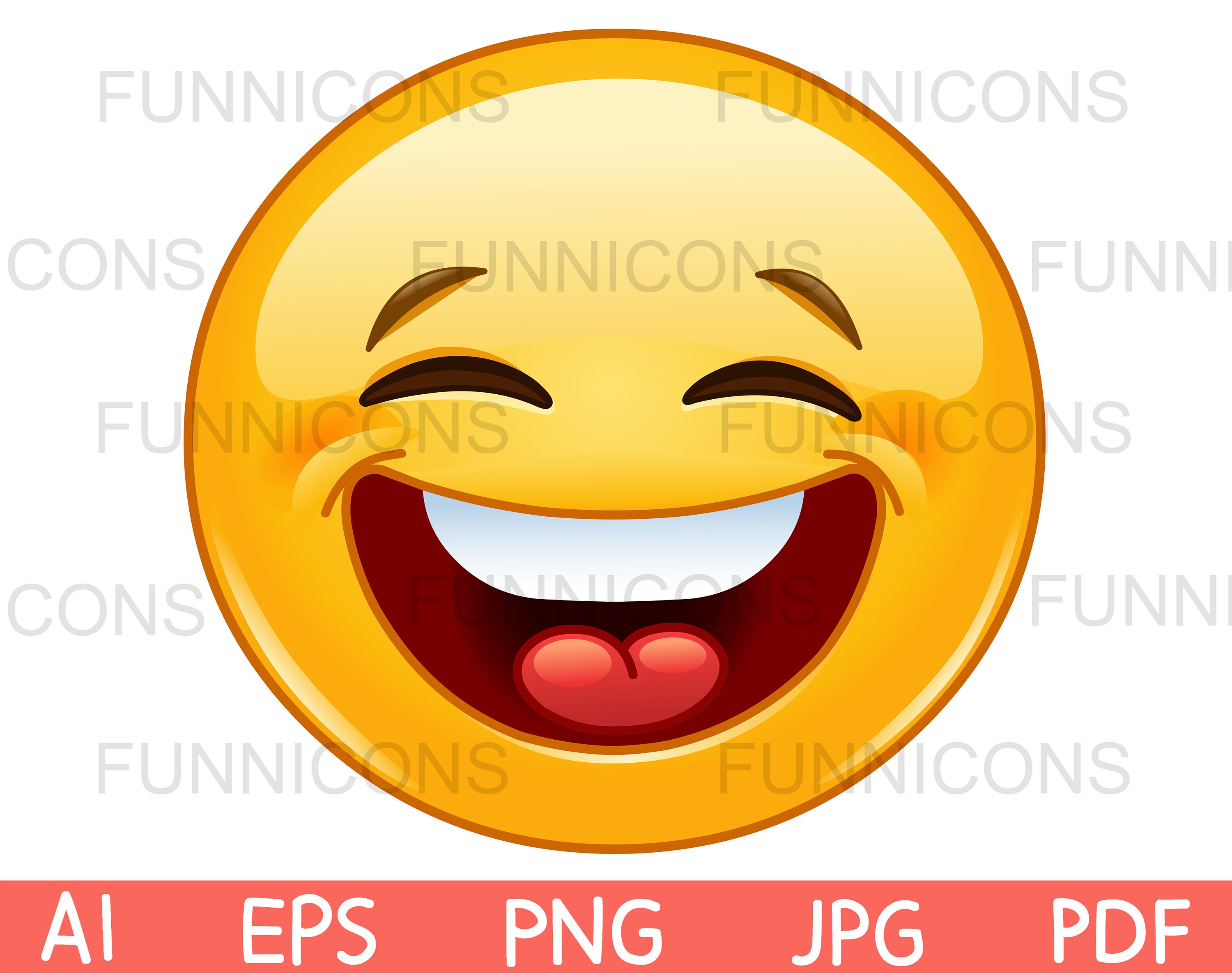Laughing Cartoon Face Png