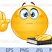 Clipart Cartoon of a Happy Chinese Emoticon With Thumb Up, Like Gesture ...