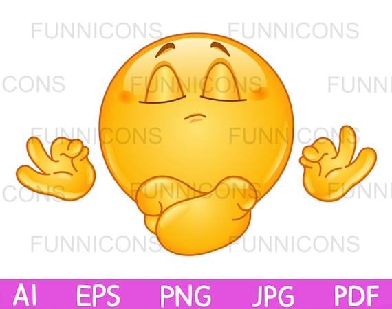 Relaxing Smiley Face Clip Art