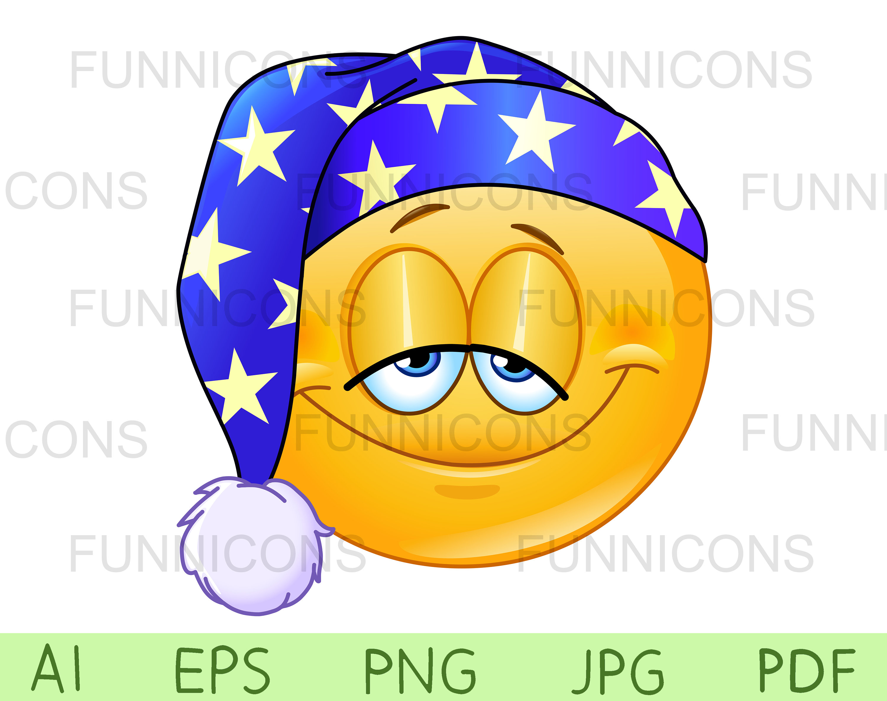 Slaperige Emoticon