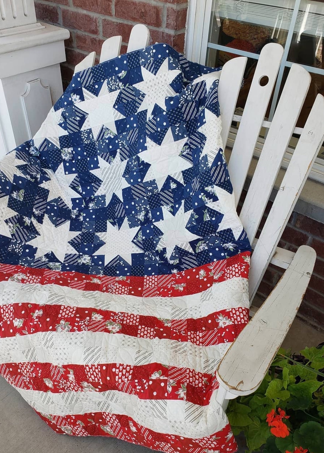 Betsy Ross Quilt Pattern - PDF Download - Etsy