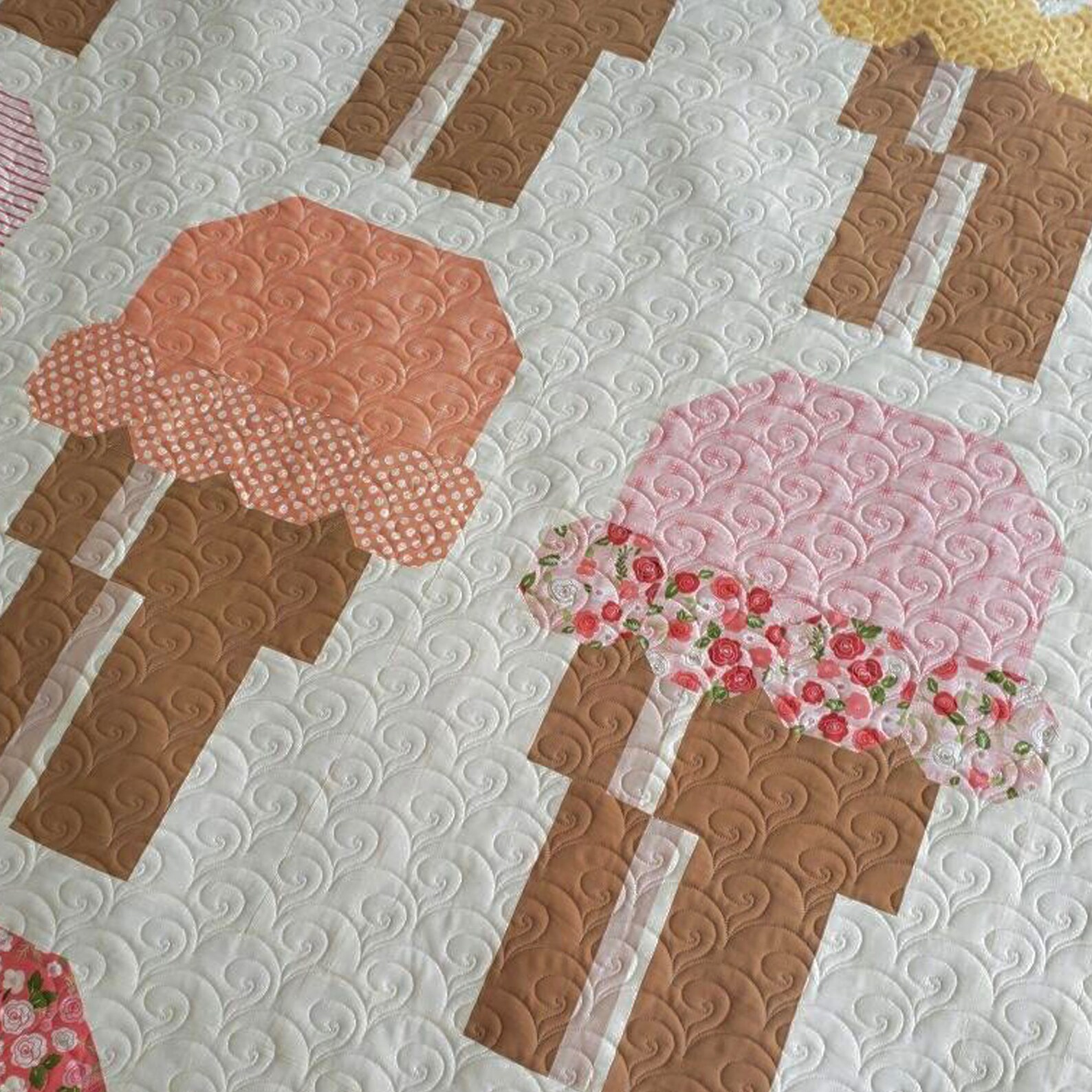 Single Scoop PDF Quilt Pattern - Ice Cream Quilt - Etsy