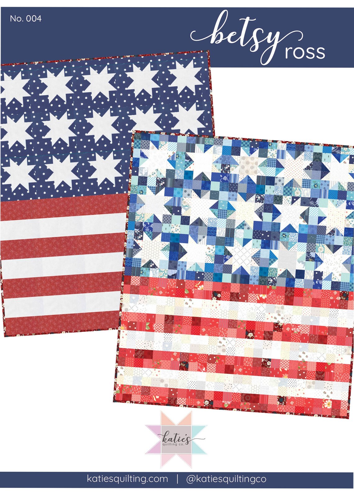 Betsy Ross Quilt Pattern - PDF Download - Etsy