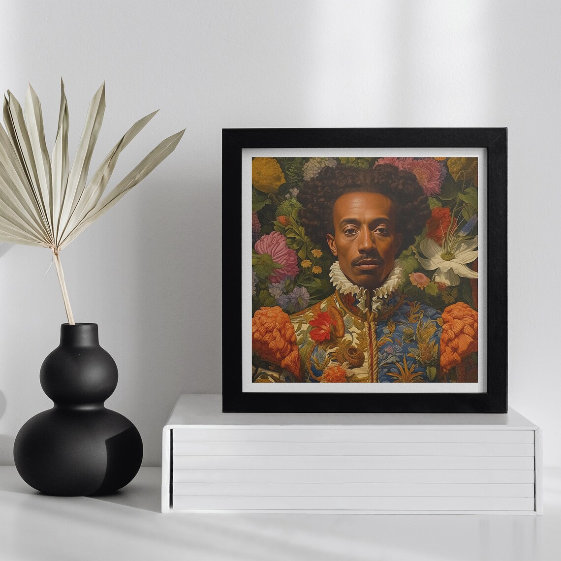 Gay African American Prince Art Print – Baroque LGBTQ+ Royalty Decor - Etsy