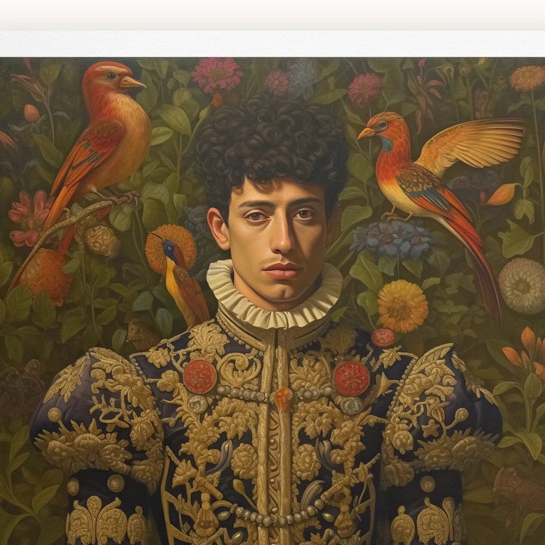 Prince Ignacio Gay Male Art Print Homosexual Dandy Eccentric Queer Gay ...
