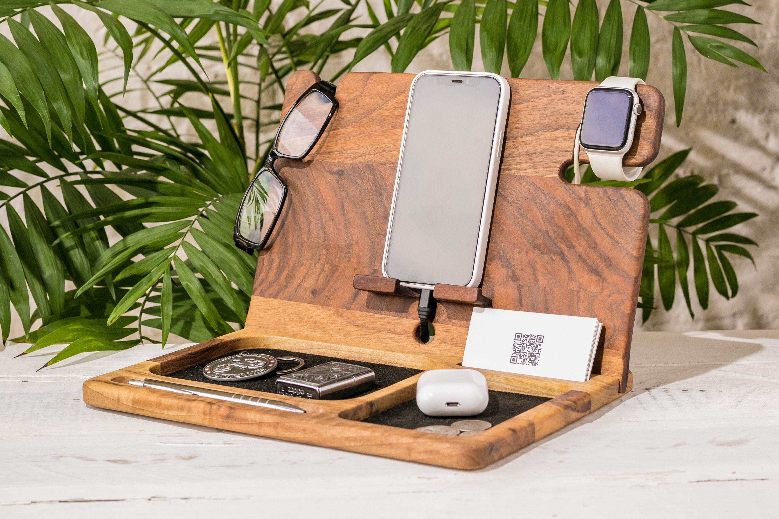 Desk Organizer Phone Stand Glasses Dock Holder Office Desktop - Etsy