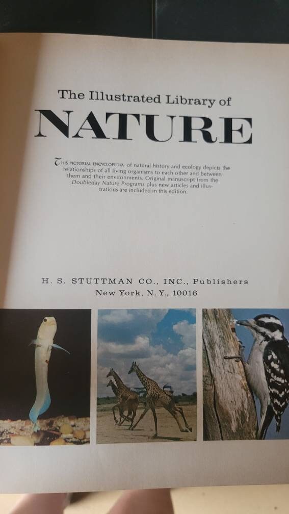 1971 Illustrated Library of Nature Volume 2 Hardcover - Etsy