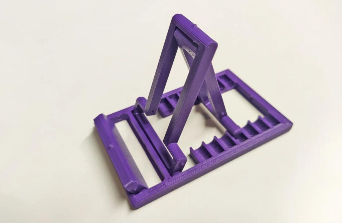 Cell/smart/mobile Phone Stand (credit Card Size) Foldable - Etsy