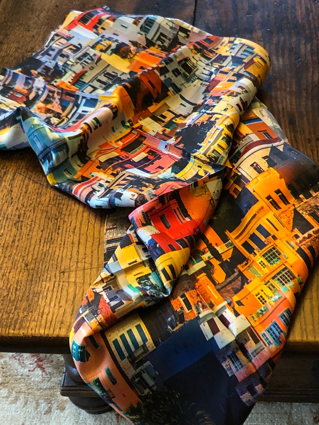 Elegant Multicolored Modal Scarf With Cycladic and Neoclassical ...