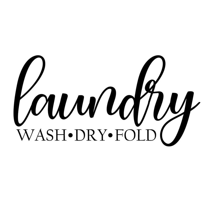 Laundry Sign - Etsy
